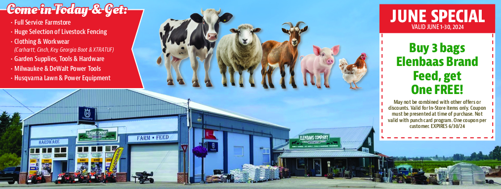 Specials | Livestock Feeds | Everson | Elenbaas Company